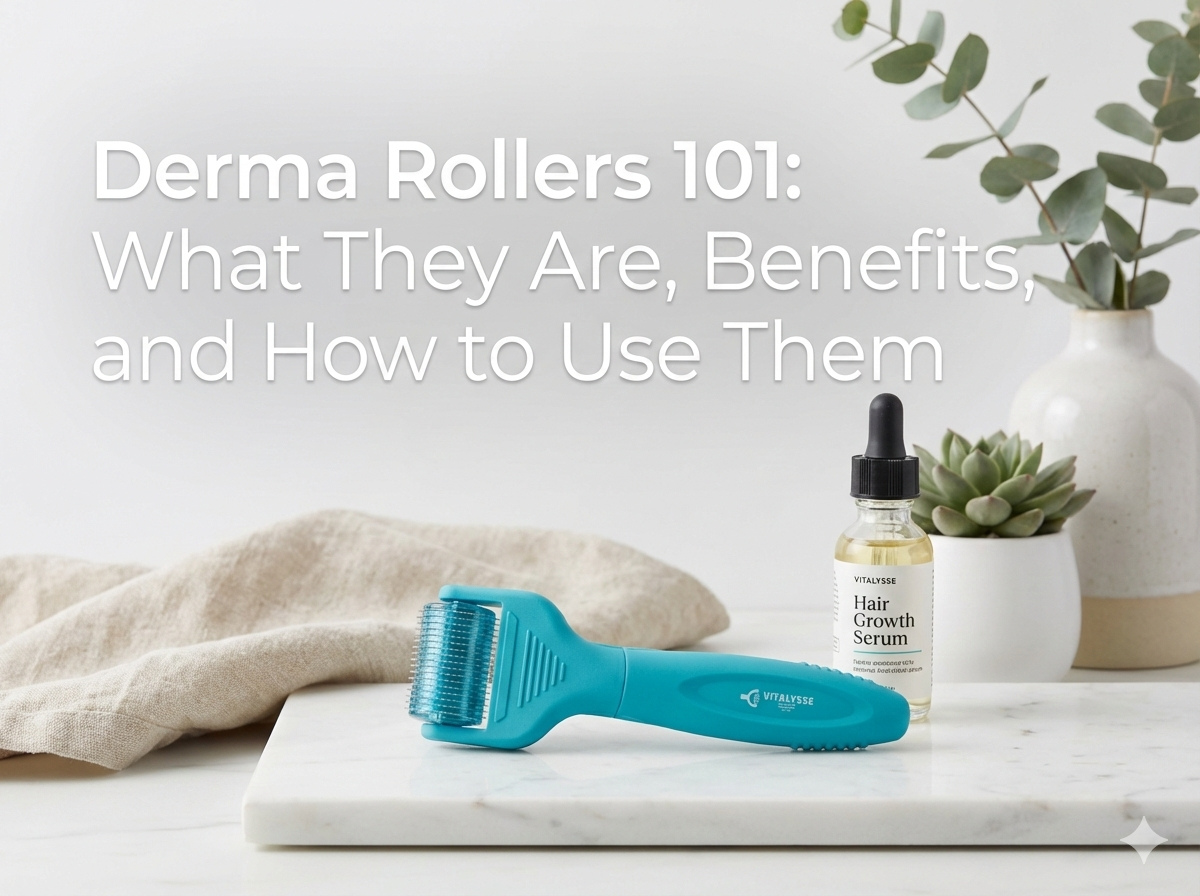 Derma Rollers 101: Benefits, How to Use & Buying Guide | Vitalysse