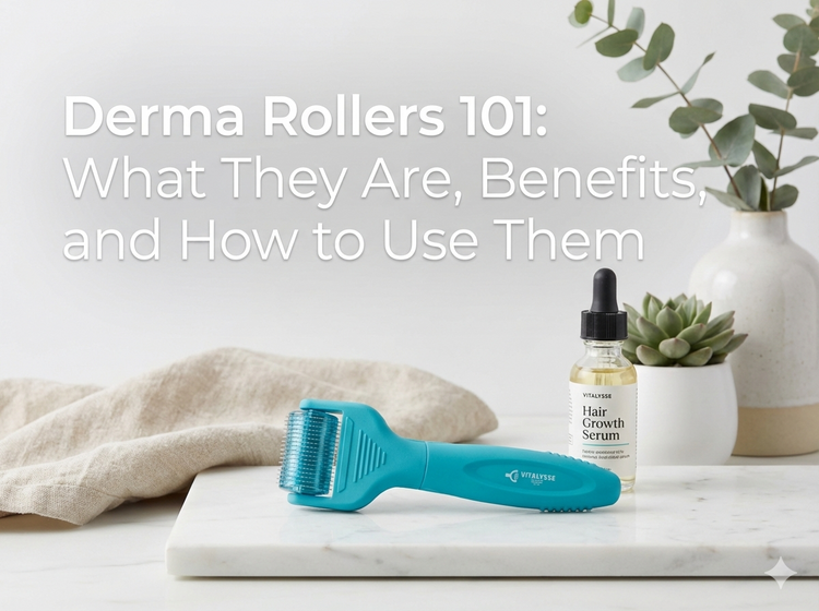 Derma Rollers 101: Benefits, How to Use & Buying Guide | Vitalysse
